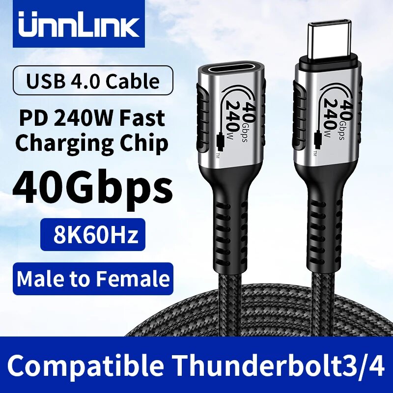 Unnlink USB C кабель для передачи данных 0,3 метра 0.3m