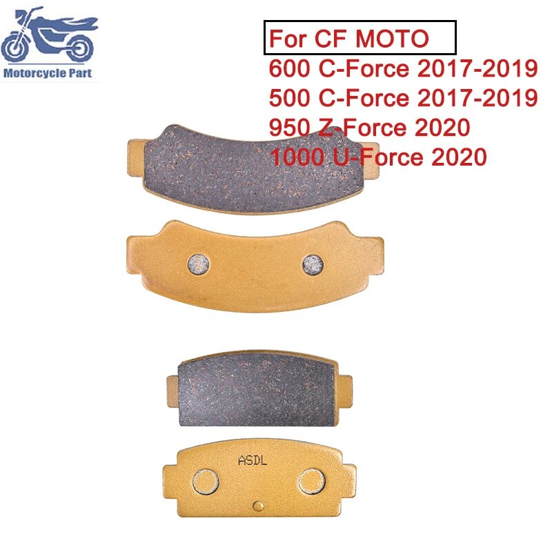Передние и задние тормозные колодки мотоцикла для CF MOTO 1000 U-Force 2020 950 Z-Force 500 600 C-Force 2017-2019 1000 950 600 500 Force
