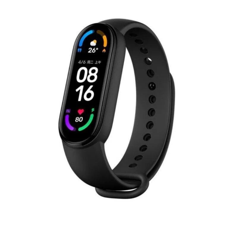 Фитнес-браслет Mi Band M6, черный