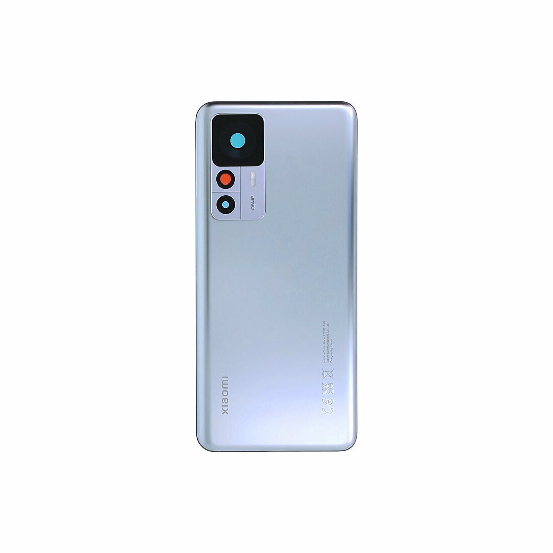 Задняя крышка для Xiaomi 12T серая