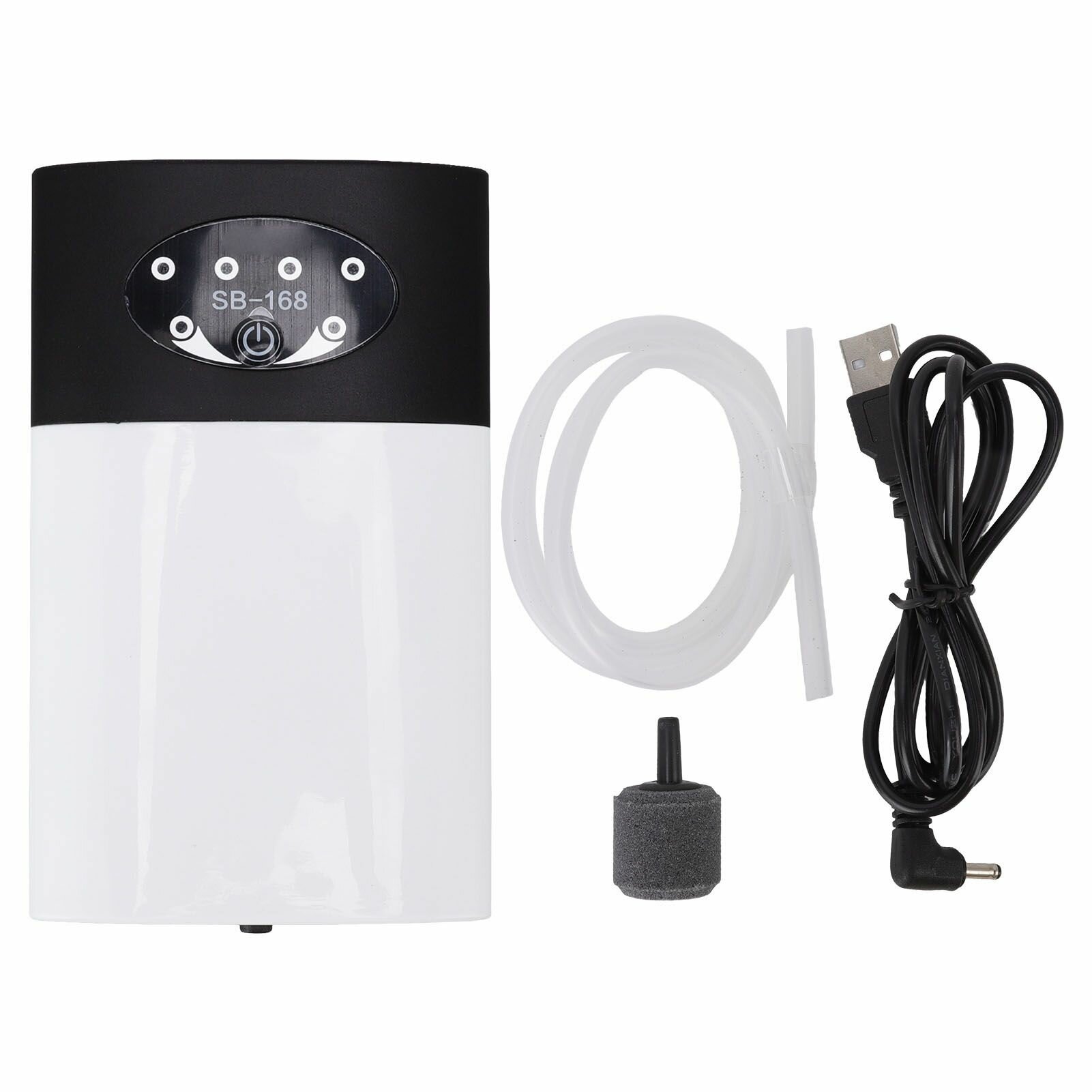 Аквариумный воздушный насос перезаряжаемый ультра тихий кислородный насос для аквариума для использования в помещении и на открытом воздухе