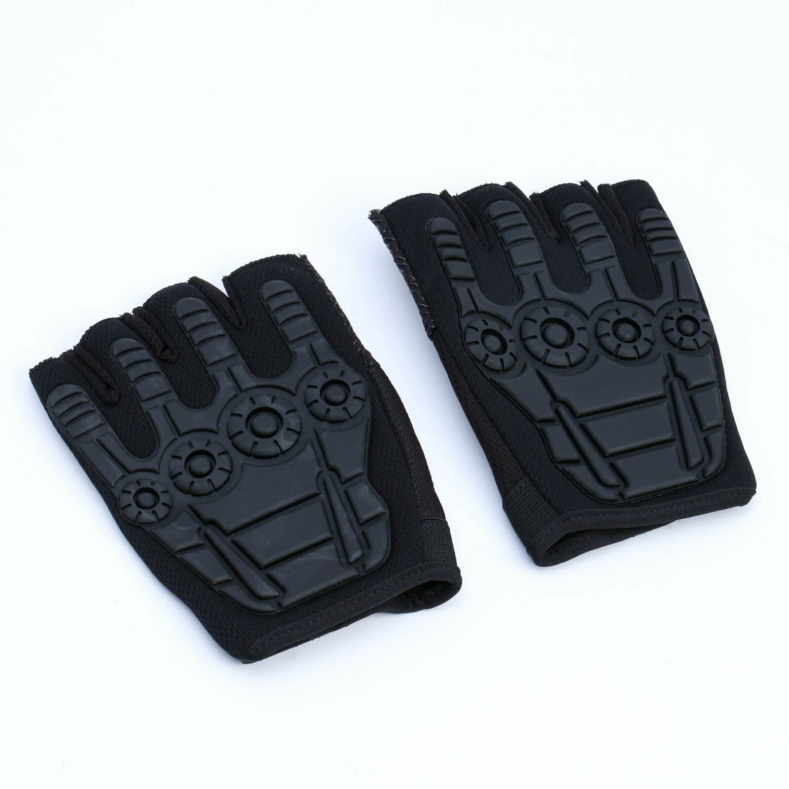 Перчатки тактические Storm tactic, XL, с усилением, черные, вид: перчатки