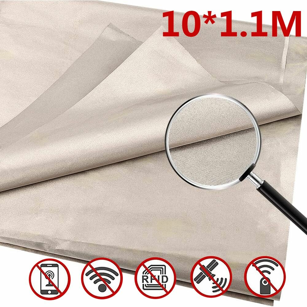 Новая RFID защищающая ткань 4G 5G WIFI EMF EMI Фарадея высокочастотная электромагнитная