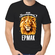 Футболка Ермак, размер (56)3XL, черный