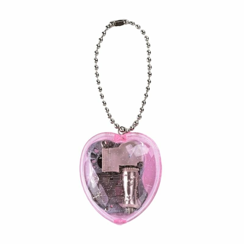 Музыкальная шкатулка-подвеска в форме сердца-розовый