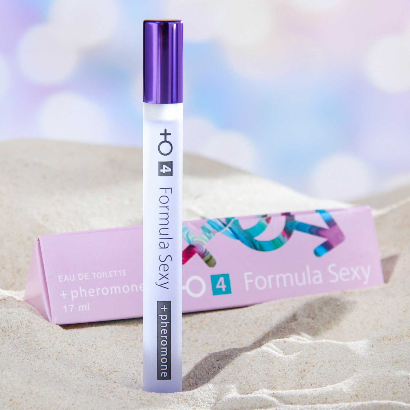 Туалетная вода женская №4 с феромонами, 17 мл, верхние ноты: петитгрейн