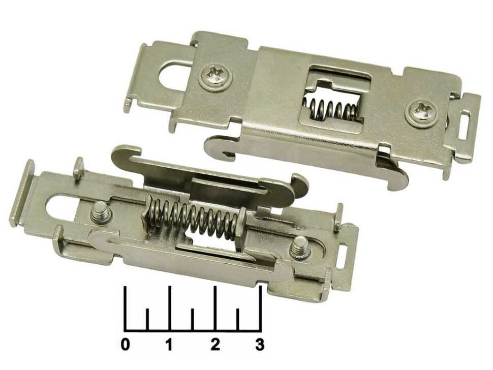Крепеж на DIN-рейку 80мм металл MH-02