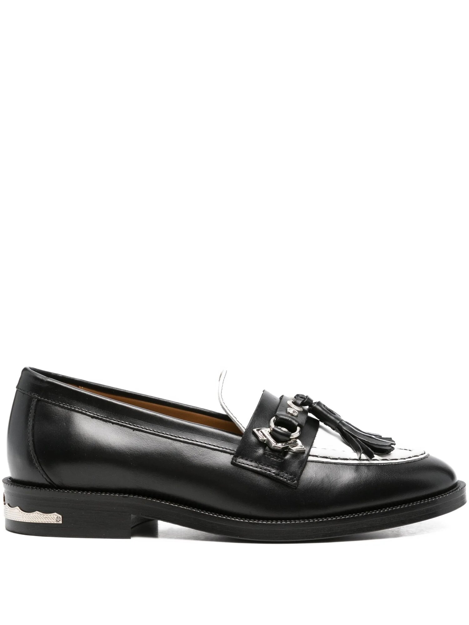 Лоферы Tassel-embellished leather loafers