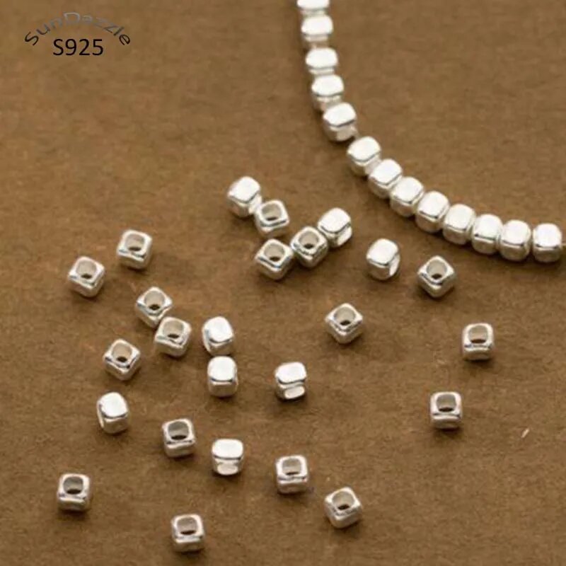 Бусины из серебра 925 8 шт.