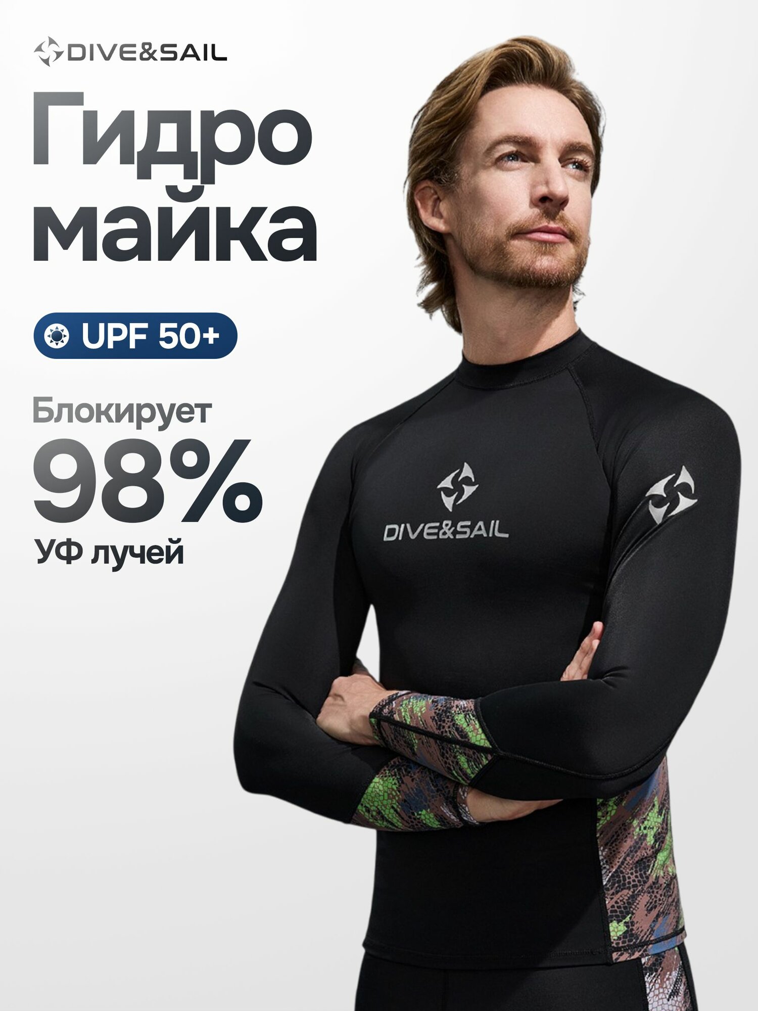 Футболка для плавания