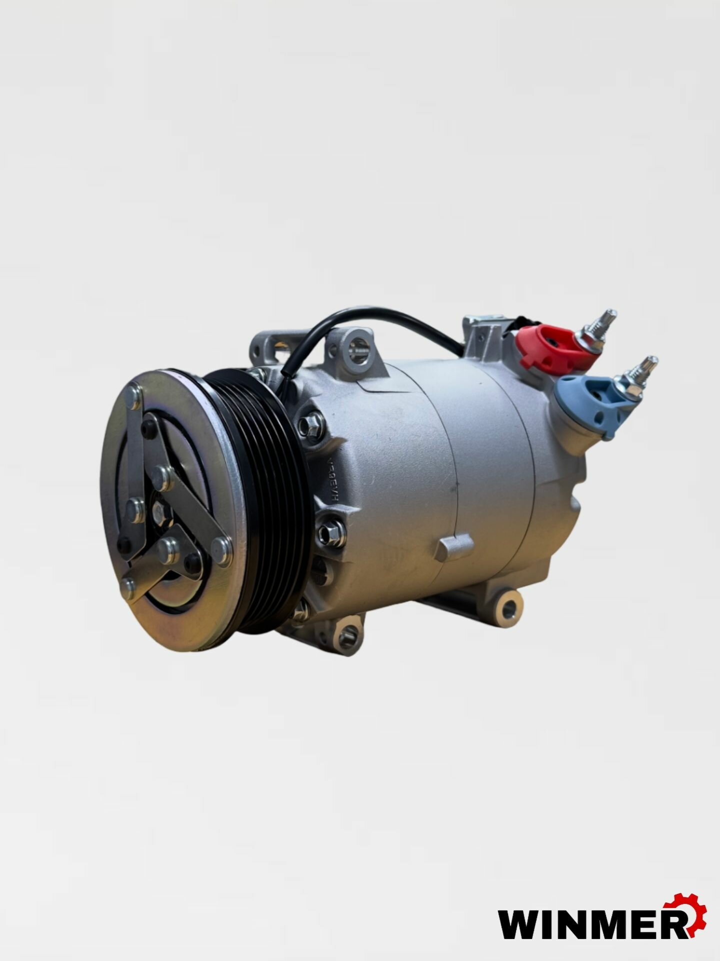 Компрессор кондиционера Lada Granta, Kalina, Priora (тип Halla, старого образца 2190, 2192, 2194)