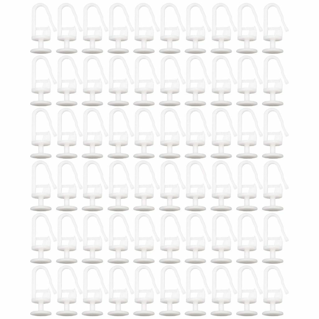 1 упаковка из 60 штук, нано-шкивы и S-образные шкивы, дорожка для штор, аксессуары для штор