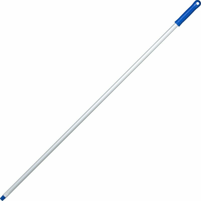 Рукоятка (ручка) для инвентаря Luscan Professional 130 см алюминий d22 мм синяя (с еврорезьбой)