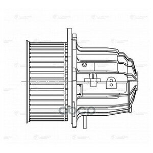 Э/вентилятор отоп. для а/м audi a4 (10-)/a5 (13-)/q5 (13-) (lfh 1840) LUZAR арт. lfh 1840