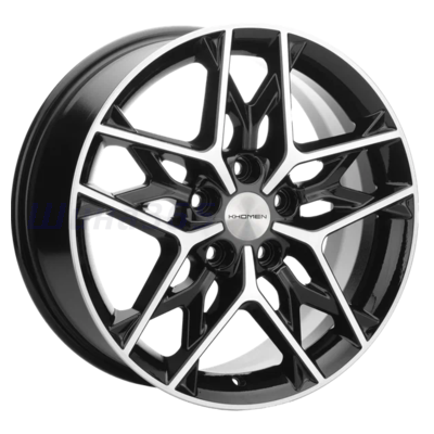Литой колесный диск Khomen Wheels KHW1709 (Kia K5) 7x17/5x114,3 ET48 D67,1 Black-FP