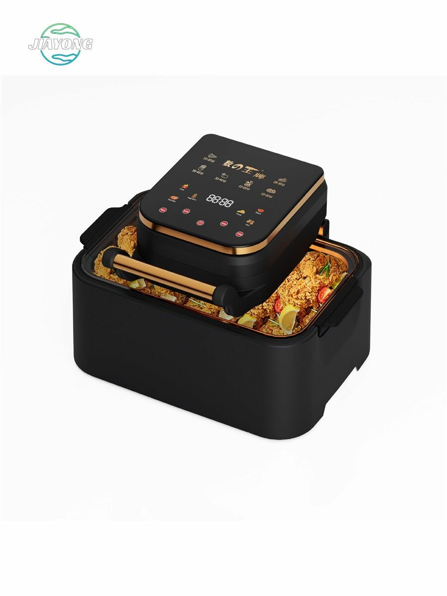 Фритюрница Воздушная 15л/12л + Электродуховка + Гриль - 5-в-1, - Для Дома, Большой Объем, Цифровой, Без Масла