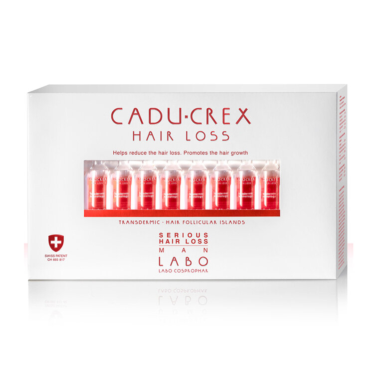 CRESCINA CADU-CREX HSSC Serious Ампулы для мужчин CADU-CREX HSSC Serious при серьезном выпадении волос 20 шт