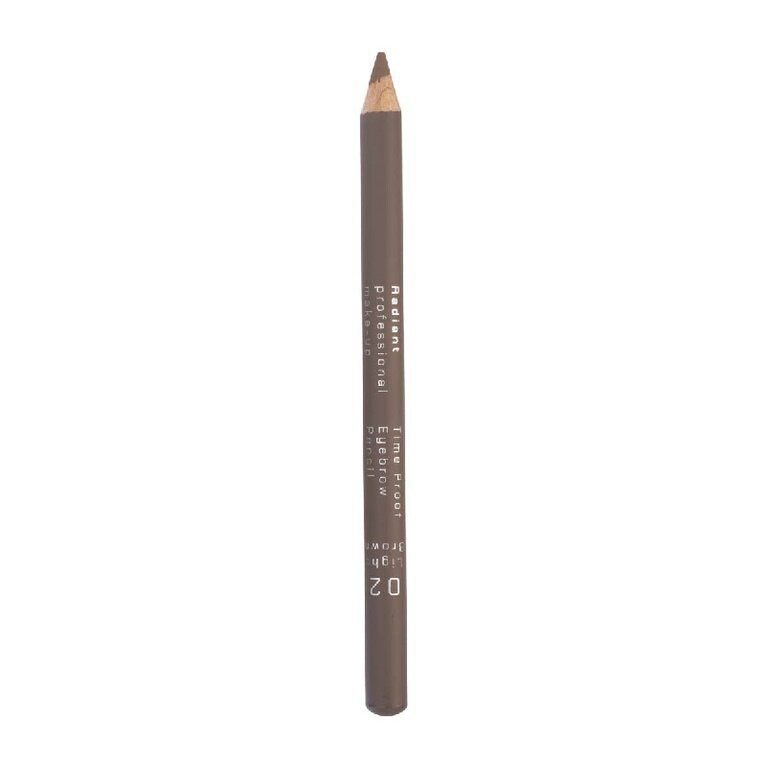 RADIANT MAKE-UP TIME PROOF EYEBROW PENCIL No 2 - LIGHT BROWN Карандаш Греция 1,14 гр