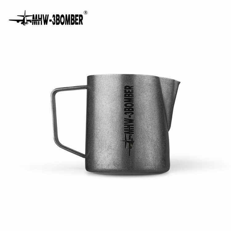 Питчер для молока, молочник MHW-3BOMBER Flagship Milk Pitcher 5.0 / серебристый матовый / 400 мл