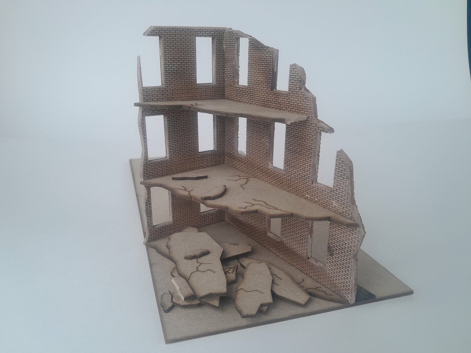 Сборная модель дома в масштабе 1:72. Архитектура для диорам в масштабе 1/72.