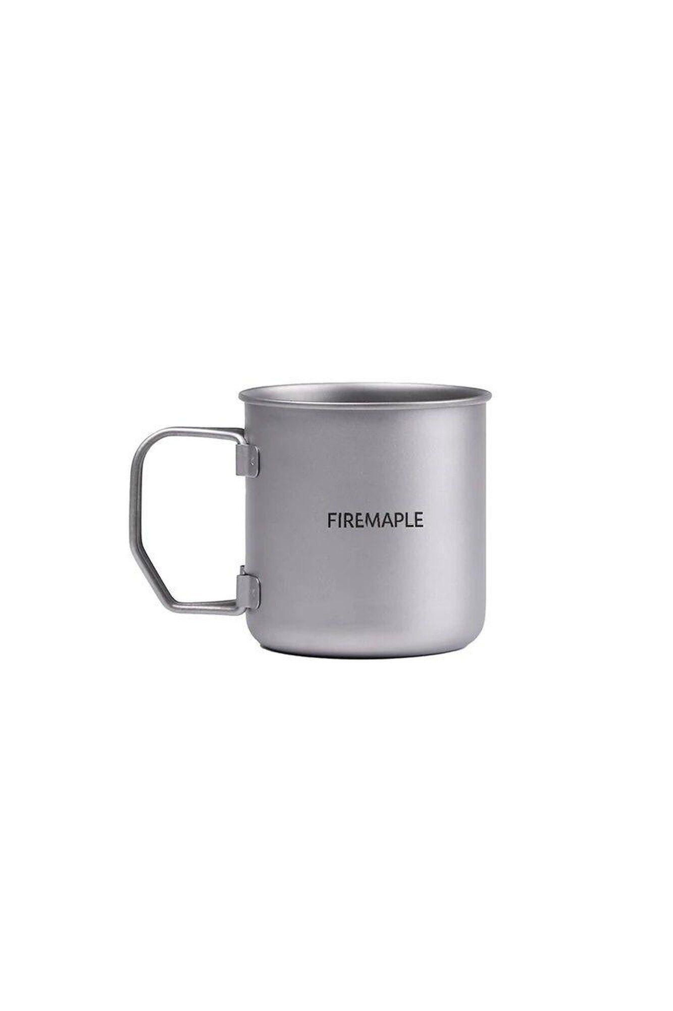 Decathlon Туристическая кружка Fire-Maple Alti Titanium, 0,3 л, титановая, с складной ручкой