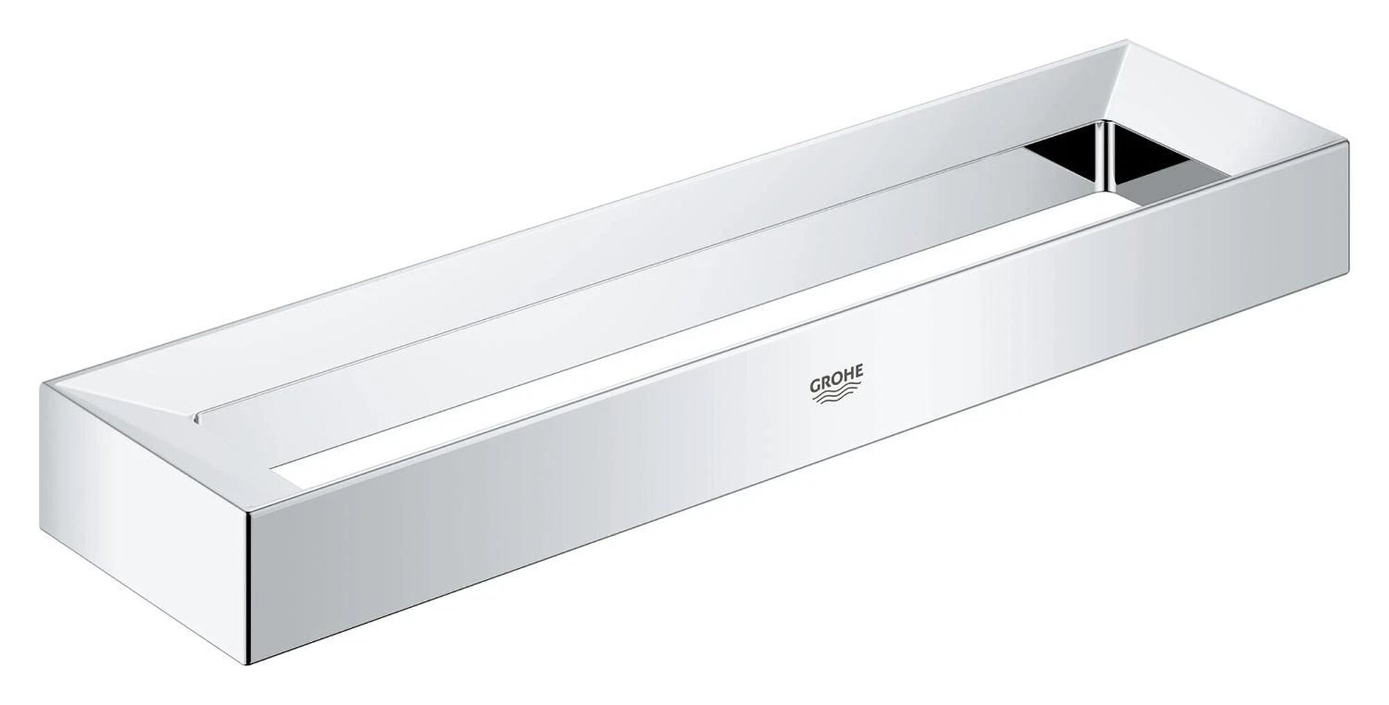 Держатель для полотенец GROHE Selection Cube, крепление к стене, серебристый