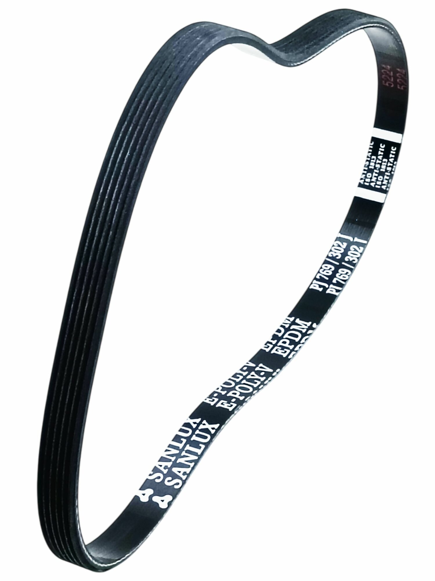 Ремень поликлиновой PJ 769/ 302 J E-POLY-V EPDM, SANLUX, ширина 6 ручьев