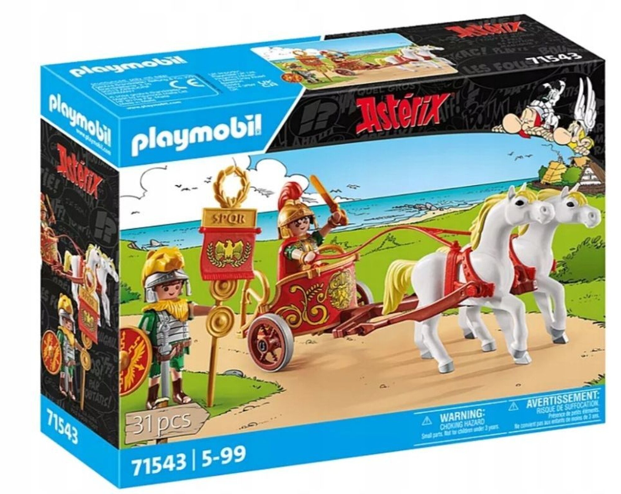 Конструктор Playmobil Asterix - Римская Колесниц - Плеймобиль Астерикс 71543