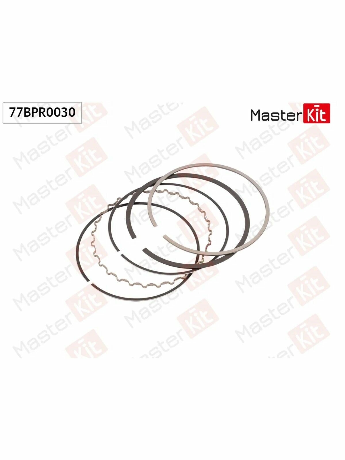 Комплект поршневых колец (на 1 поршень) (0,25) TOYOTA 1ZZ-FE/3ZZ-FE, MASTERKIT 77BPR0030