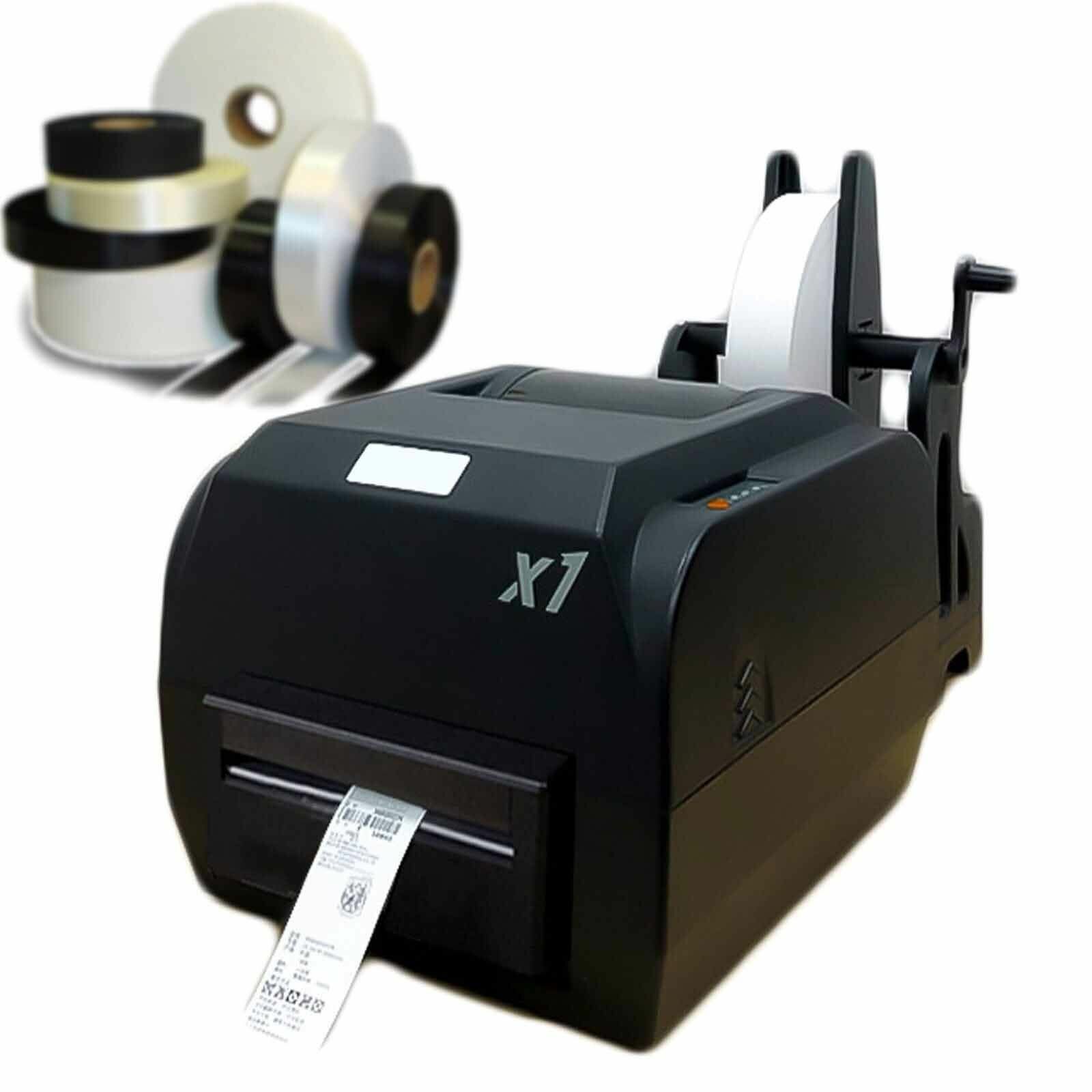 Принтер этикеток для одежды с резаком 150 м/с