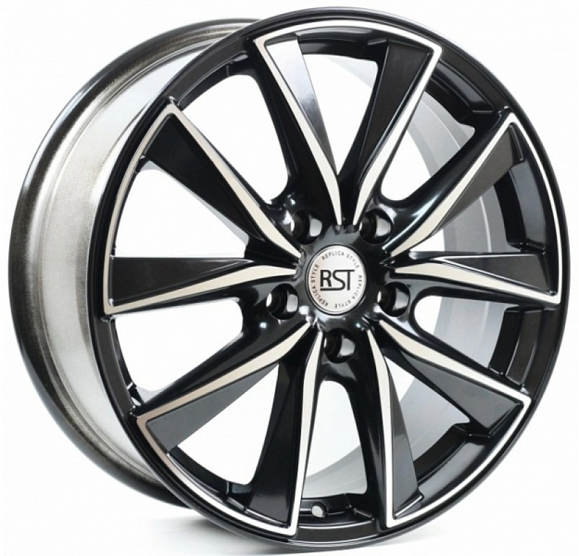 Диск колесный RST R057 (Focus) 7,0x17 5x108 Dia63.4 ET50 цвет BD (черный с проточкой)