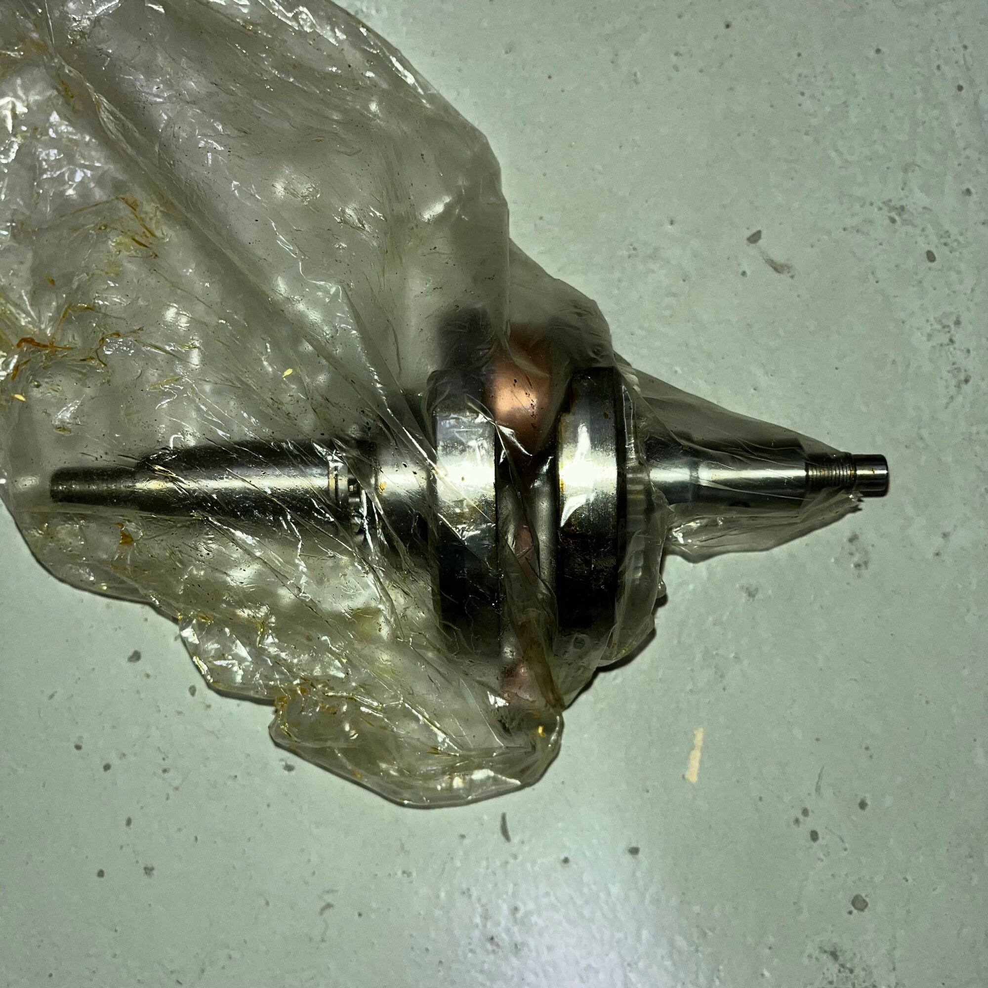 Коленвал Yamaha YBR125 в сборе