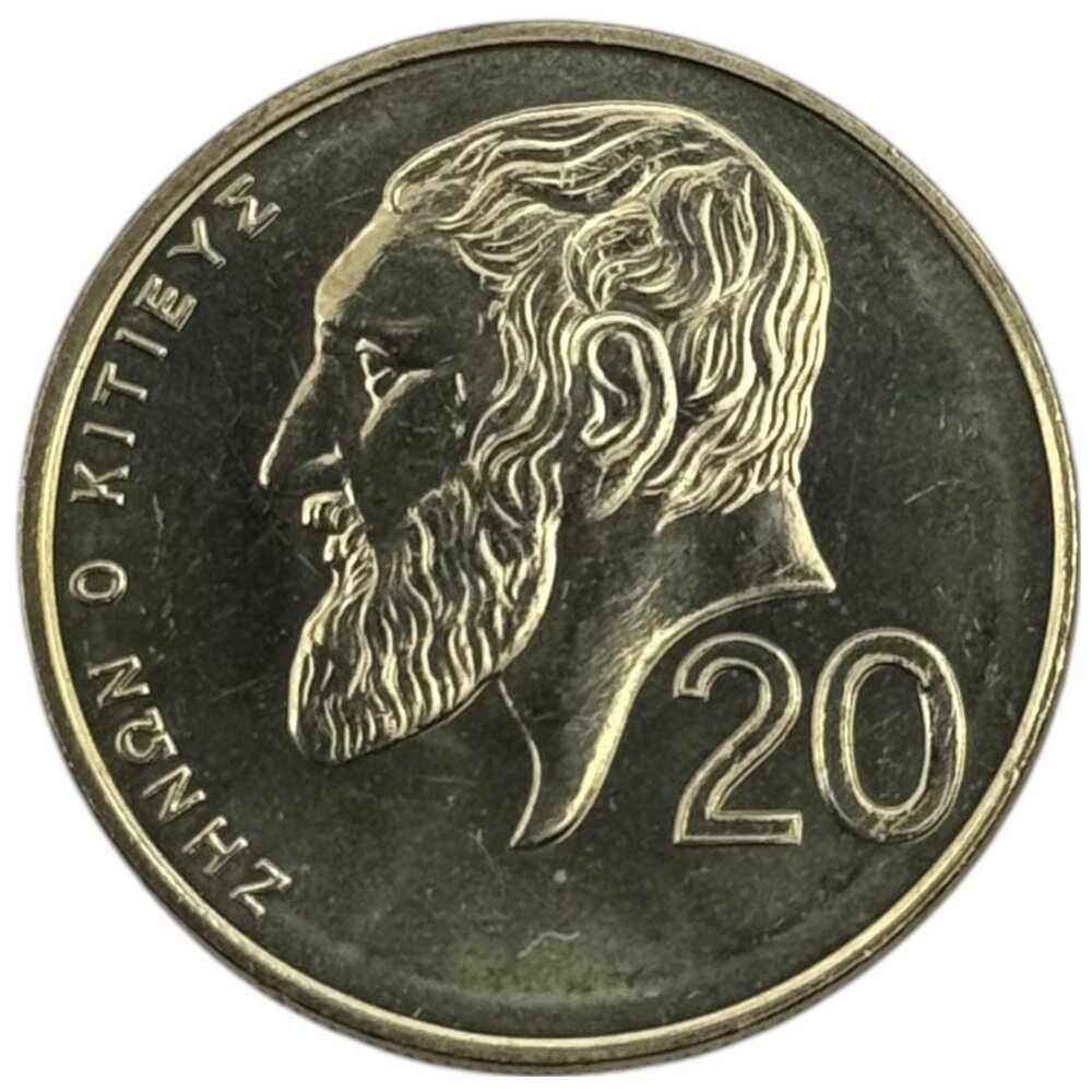 Кипр 20 центов 2004 г.