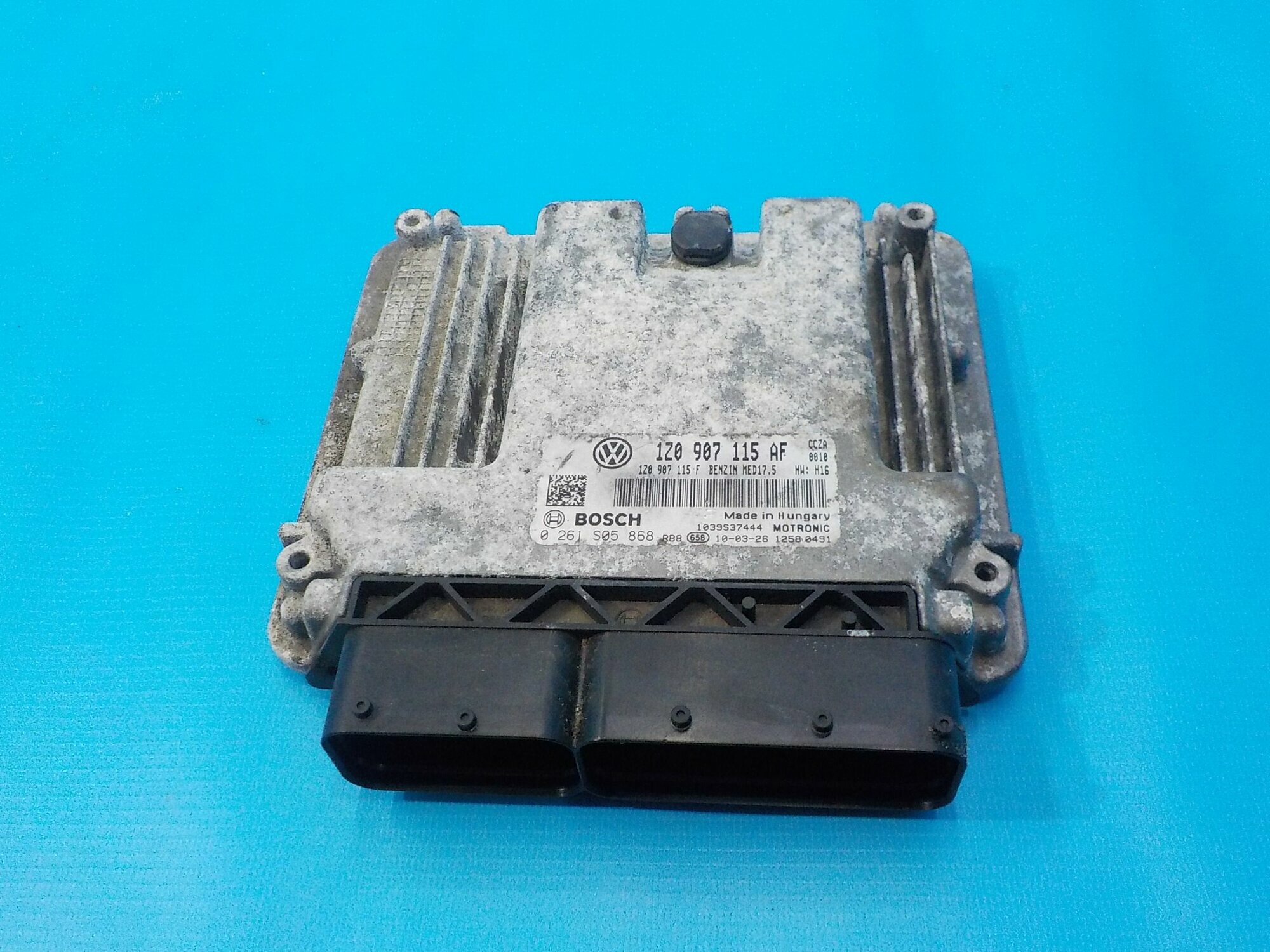 Блок управления двигателем SKODA Octavia A5 (1Z) 2004-2013 1Z0907115AF - Б/У