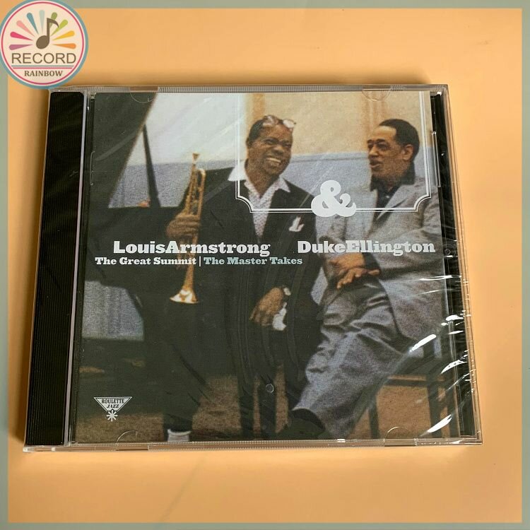 Louis Armstrong Duke Ellington The Great Summit The Master Takes 2000 CD Совершенно новый Запечатанный Альбом