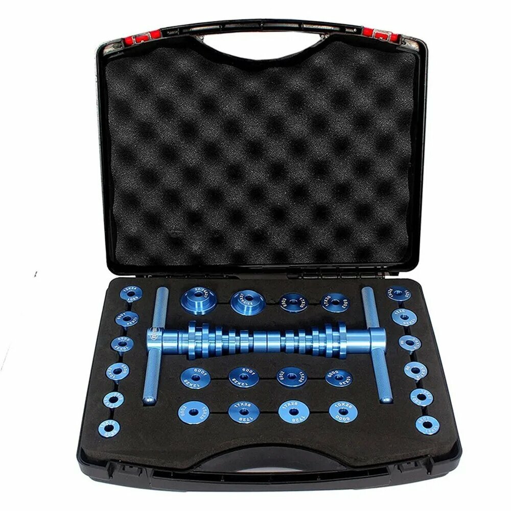 Инструмент для запрессовки велосипедного подшипника в сборе с колесом