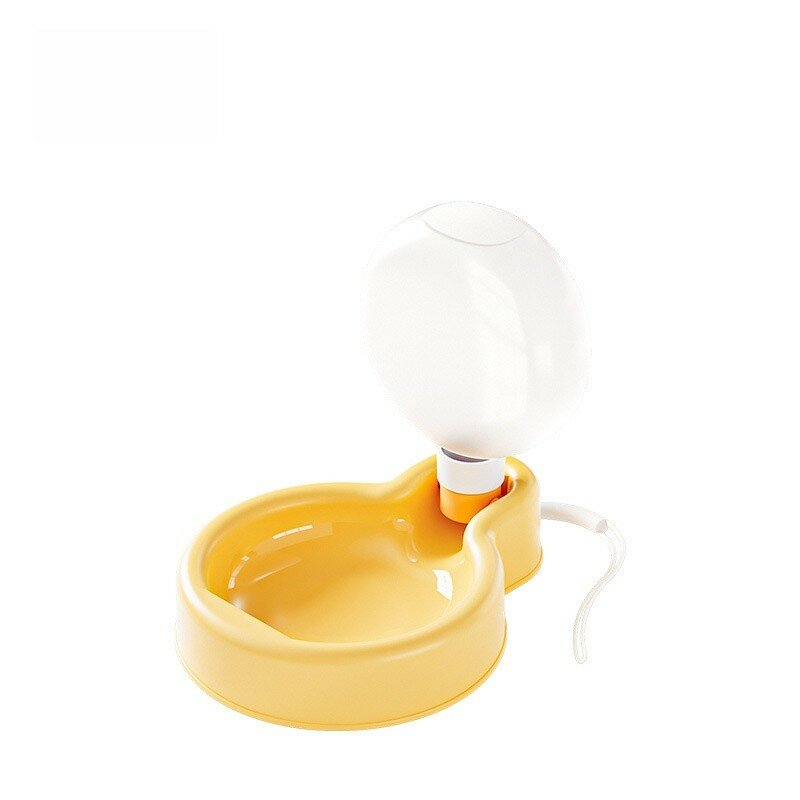 Portable collapsible pet water container for cats and dogs pp material travel hydration bottle