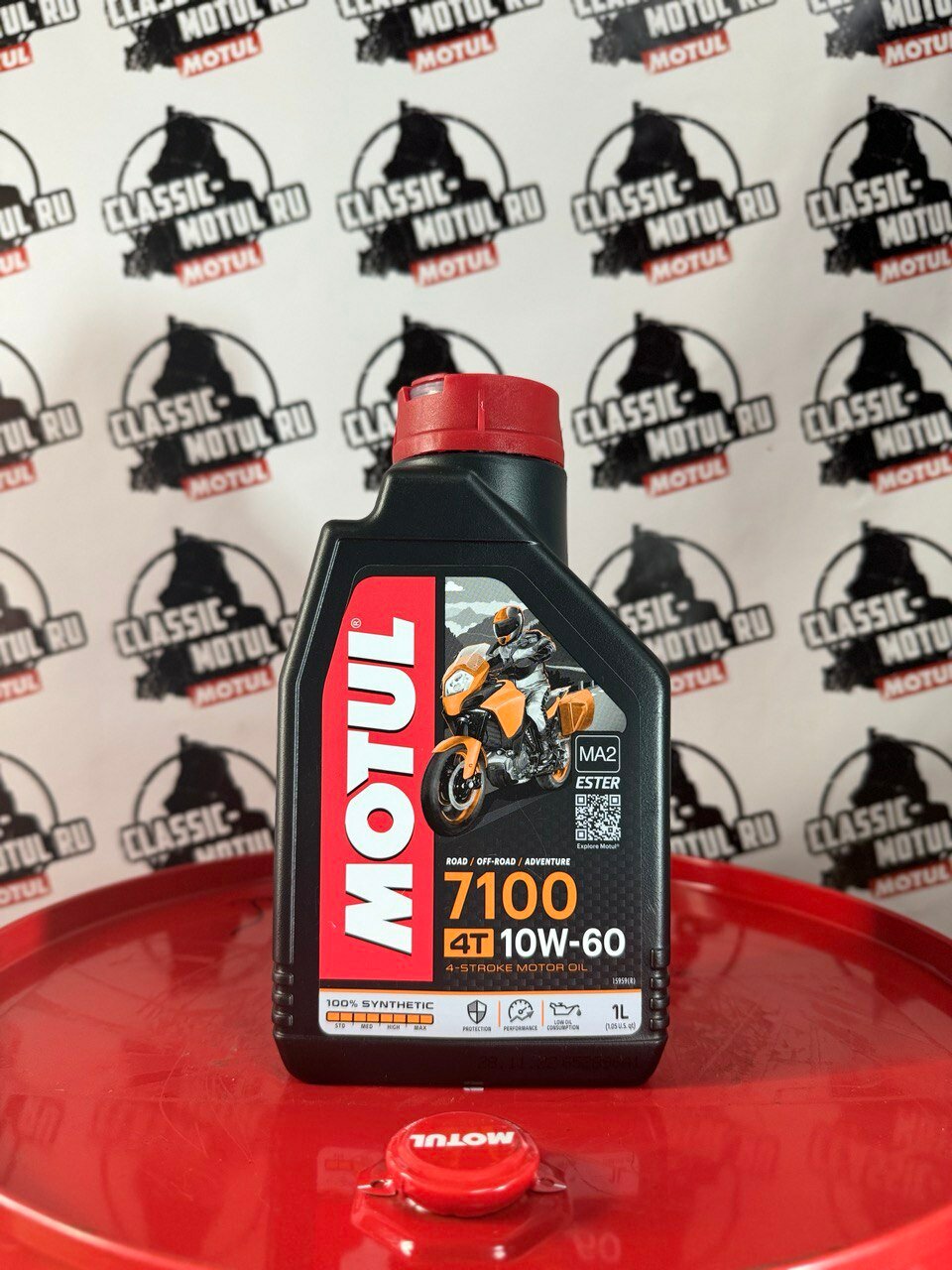 Синтетическое моторное масло Motul 7100 4T 10w-60 ( 1 L) 113201