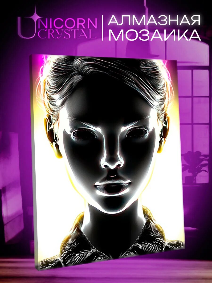 Алмазная мозаика Девушка