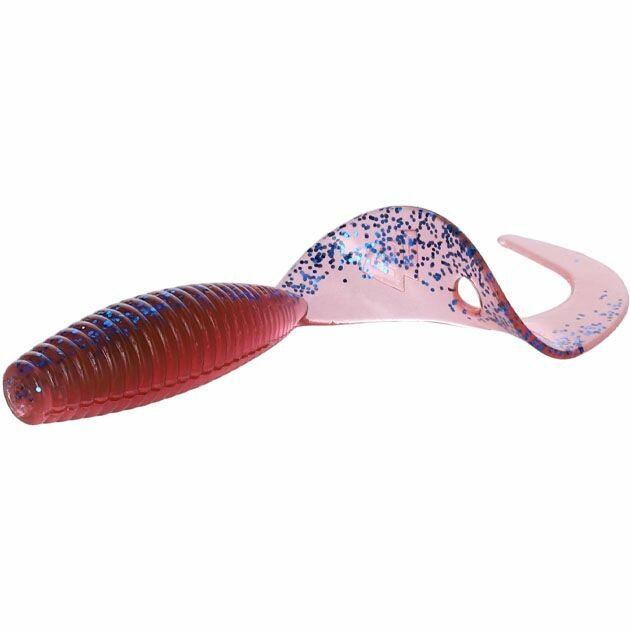 Твистер Mikado TWISTER 64 мм, 2.7 г, VIOLET (6 шт.)