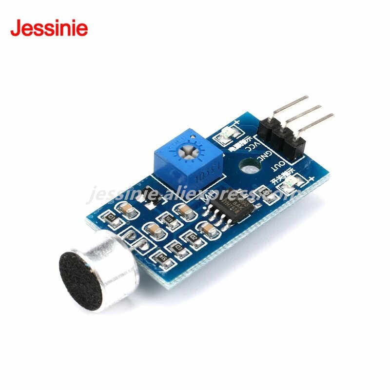 Модуль усилителя микрофона MAX9814 MAX4466 Jessinie 1 PC