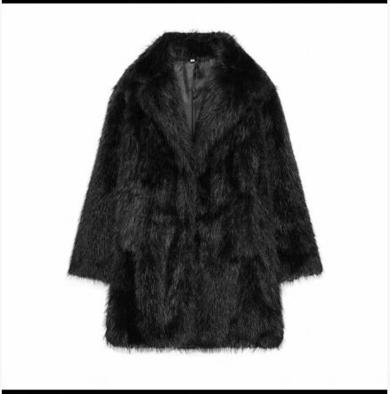 Высококачественная шуба Toka с воротником-стойкой, цвет хаки, серый, искусственный мех, теплая, свободная, модная, зимняя, женская