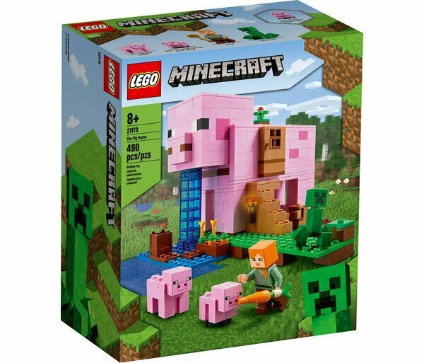 Конструктор LEGO Minecraft 21170 Дом-свинья