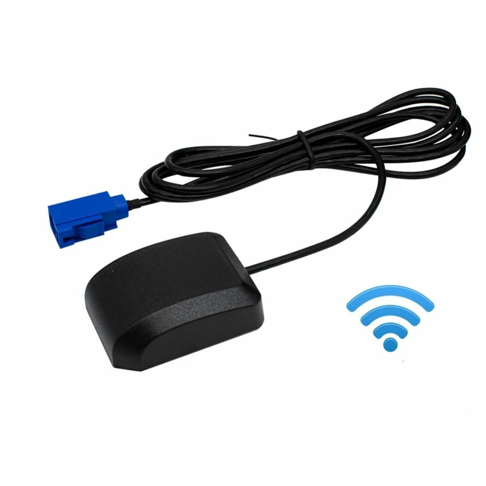 GPS-приемник, GPS-модуль с антенной, разъем SMA/FAKRA-C синего цвета, активная навигация