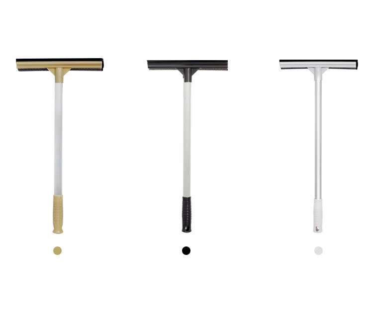 Щетка для мытья окон, резиновый скребок и губка, телескопическая ручка