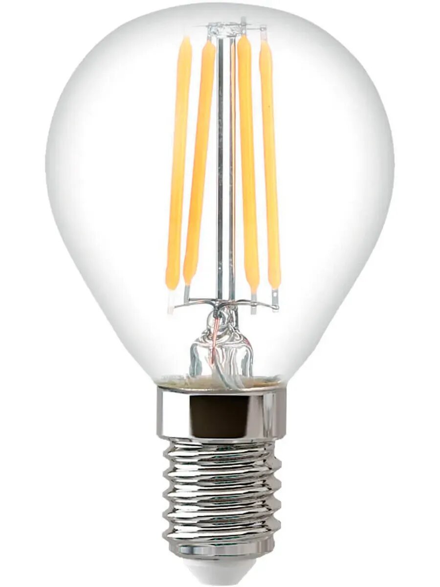 Лампа филам. Thomson Filament TH-B2338 11Вт цок: E14 шар 220B 6500K св. свеч. бел. хол. Globe (упак:1ш