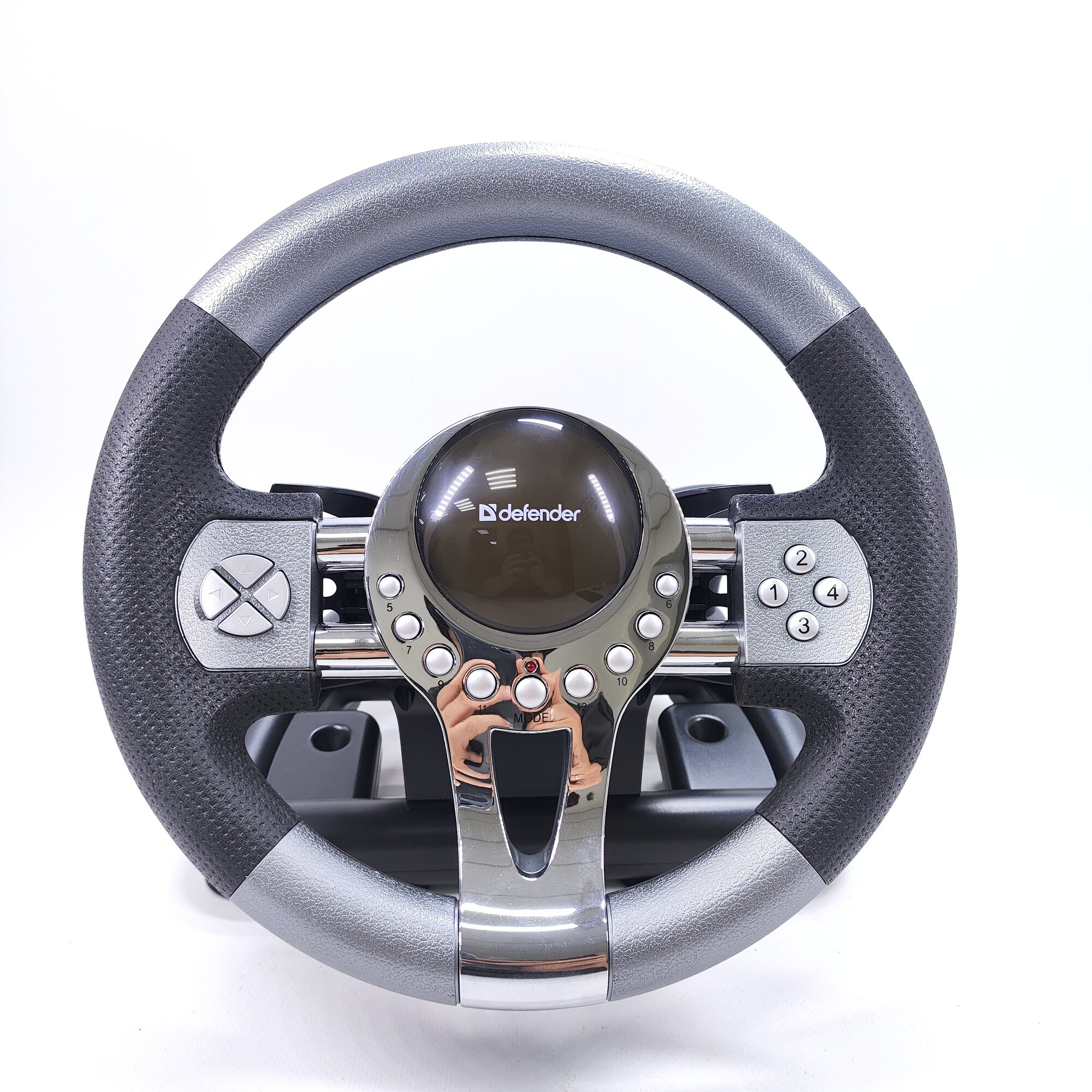 Defender Forsage GTR, черный / руль 64367