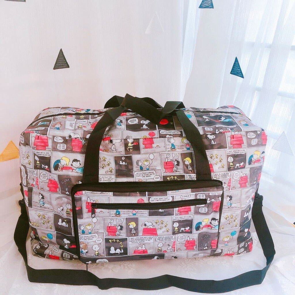 Сумка для хранения шаблонов шин путешествие чан essentials милый чемодан котик складывающийся и crayon sumikkogurashi черная клетка shun