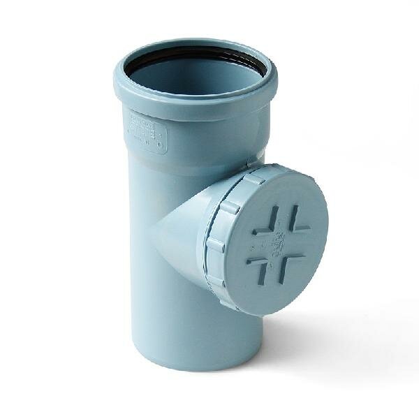 Ревизия с крышкой 110 Stilte (25) синяя