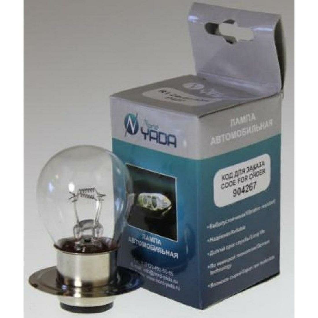 R1 24V 60/40W P42D лампа тракторная 2-контактная Nord YADA (904267)